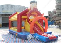 China Outdoor Pirate Inflatable Bounce Slide Combo 0.55mm PVC for Kids Party Fun for sale