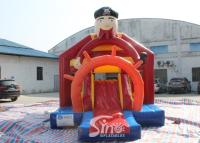 China Outdoor Pirate Inflatable Bounce Slide Combo 0.55mm PVC for Kids Party Fun for sale