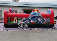 China Giant Rescue Squad Inflatable Amusement Park Playground for Kids Outdoor Fun 10x8ft for sale