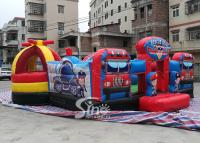 China Giant Rescue Squad Inflatable Amusement Park Playground for Kids Outdoor Fun 10x8ft for sale