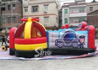 China Giant Rescue Squad Inflatable Amusement Park Playground for Kids Outdoor Fun 10x8ft for sale