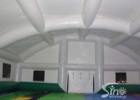 China Giant Inflatable Sports Arena Tent Stadium 500kg with Roll Up Doors Custom Size for sale