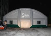 China Giant Inflatable Sports Arena Tent Stadium 500kg with Roll Up Doors Custom Size for sale