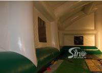 China Giant Inflatable Sports Arena Tent Stadium 500kg with Roll Up Doors Custom Size for sale