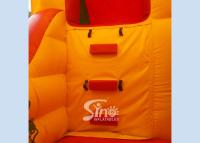 China Commercial Kids Safari Park Inflatable Jumping Castle with Slide 7x5x4.5m for sale