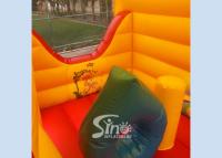 China Commercial Kids Safari Park Inflatable Jumping Castle with Slide 7x5x4.5m for sale