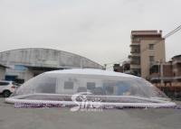 China Custom Size Inflatable Swimming Pool Cover Dome Tent 47x38 ft with Water Tube for Commercial Use for sale