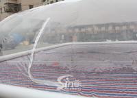 China Custom Size Inflatable Swimming Pool Cover Dome Tent 47x38 ft with Water Tube for Commercial Use for sale