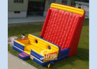 China Giant Rock Mountain Inflatable Climbing Wall for Outdoor Adults Kids CE EN14960 Certified for sale