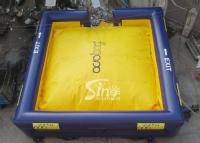 China Outdoor Commercial Inflatable Air Bag 10x10x2.5m for Adventure Games Custom Design for sale