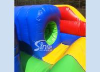 China Kids Commercial Pirate Ship Inflatable Obstacle Course 610g PVC 3-15 Years for sale