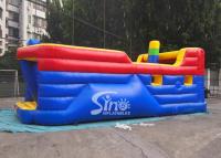 China Kids Commercial Pirate Ship Inflatable Obstacle Course 610g PVC 3-15 Years for sale