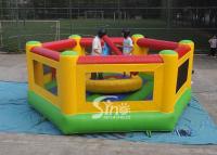 China Commercial Grade Kids N Adults Interactive Inflatable Jousting Set With Sticks for sale