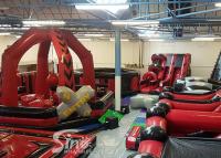 China 30x15m Commercial Indoor Inflatable Amusement Park for Kids and Adults Playground Fun for sale