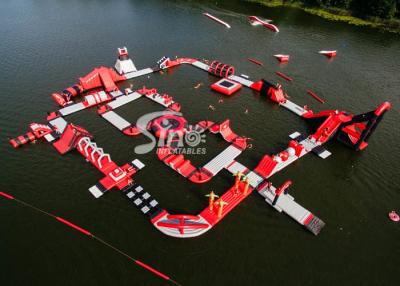 China Custom Deisgn Giant Floating Island Inflatable Water Park For Inflatable Aqua Park Fun for sale