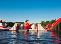 China Custom Deisgn Giant Floating Island Inflatable Water Park For Inflatable Aqua Park Fun for sale