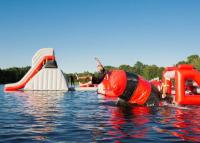 China Custom Deisgn Giant Floating Island Inflatable Water Park For Inflatable Aqua Park Fun for sale