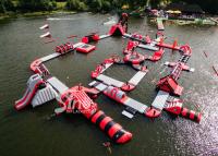 China Custom Deisgn Giant Floating Island Inflatable Water Park For Inflatable Aqua Park Fun for sale