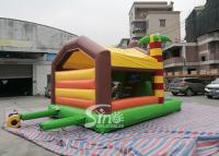 China 21x13 Kids Jungle Monkey Inflatable Combo Bouncy Castle For Theme Park for sale