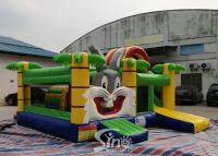 China Kids Party Jungle Rabbit Inflatable Bouncy Castle 7x6x4m Indoor Playground Fun for sale