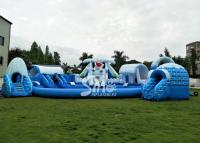 China Giant Inflatable Water Park 15m Pool 19m Total Commercial Use for Kids and Adults for sale