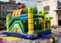 China Inflatable Elephant Bouncy Castle 7x6x4m Kids Indoor Outdoor Playground CE EN14960 for sale
