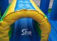 China Sealife Inflatable Bouncy Castle with Slide 7x6x4m for Kids Commercial Grade for sale