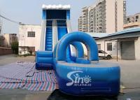China Commercial Inflatable Water Slide for Kids 0.55mm PVC Tarpaulin Outdoor Water Park for sale