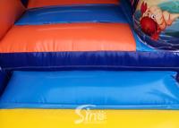 China Commercial Outdoor Ocean Park Kids Inflatable Combo with Slide 5m x 4.5m for sale