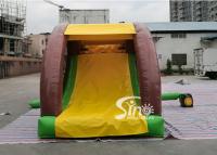 China 8m Kids Inflatable Jungle Bouncy Castle with Tunnel EN14960 Certified for sale