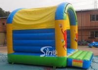 China 5x4m Outdoor Kids Inflatable Bouncy Castle 610g/m2 PVC Tarpaulin Commercial Use for sale