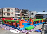 China Commercial Inflatable Theme Park 10m x 8m Indoor Bounce House for Kids and Adults Playground Fun for sale