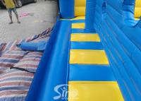China Inflatable Football Goal Game 8.1m x 5.8m with Jumping Pad for Kids and Adults Commercial Use for sale