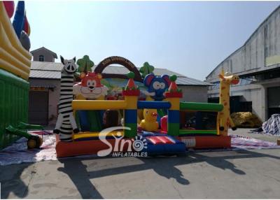 China Commercial Inflatable Amusement Park 7.5x7.0x5.0m Outdoor Kids Playground for sale