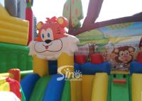 China Commercial Inflatable Amusement Park 7.5x7.0x5.0m Outdoor Kids Playground for sale
