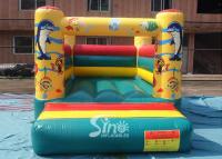 China Indoor Kids Small Seaworld Inflatable Jumping Castle with Slide 4x3x2m Lead Free PVC for sale