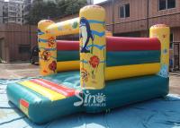 China Indoor Kids Small Seaworld Inflatable Jumping Castle with Slide 4x3x2m Lead Free PVC for sale