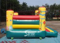 China Indoor Kids Small Seaworld Inflatable Jumping Castle with Slide 4x3x2m Lead Free PVC for sale