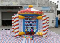 China 5 in 1 Inflatable Carnival Games 4.9m x 4.9m for Kids and Adults Outdoor Event for sale