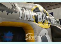 China 18x12ft Kids Inflatable Batcave Disco Bouncy Castle with Slide CE EN14960 EN71 for sale