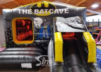 China 18x12ft Kids Inflatable Batcave Disco Bouncy Castle with Slide CE EN14960 EN71 for sale