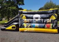 China 18x12ft Kids Inflatable Batcave Disco Bouncy Castle with Slide CE EN14960 EN71 for sale