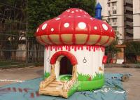 China Commercial Inflatable Mushroom Bounce House 18 oz PVC Indoor Outdoor Kids for sale