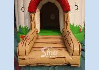 China Commercial Inflatable Mushroom Bounce House 18 oz PVC Indoor Outdoor Kids for sale