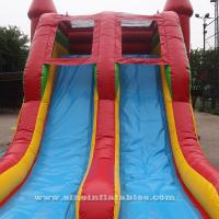 China 4 in 1 Commercial Inflatable Bounce House 33x17x17 ft EN14960 Certified for Kids Parties for sale