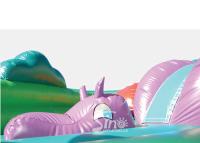 China Pop commercial kids tiger inflatable game for outdoor use for sale