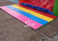 China Colorful Hit and Run Adult Inflatable Game 610g PVC Tarpaulin EN14960 for sale