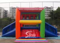 China Colorful Hit and Run Adult Inflatable Game 610g PVC Tarpaulin EN14960 for sale