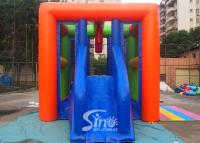 China Colorful Hit and Run Adult Inflatable Game 610g PVC Tarpaulin EN14960 for sale