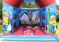 China Commercial Children Inflatable Jumping Castles With Despicable Me Theme for sale